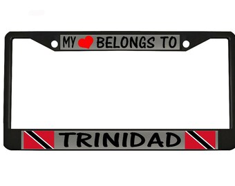 Trinidad License Plate - Etsy