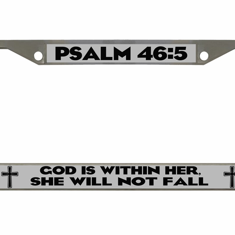 Bible License Plate - Etsy