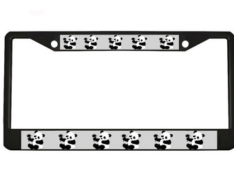 Bear License Plate Frame - Etsy