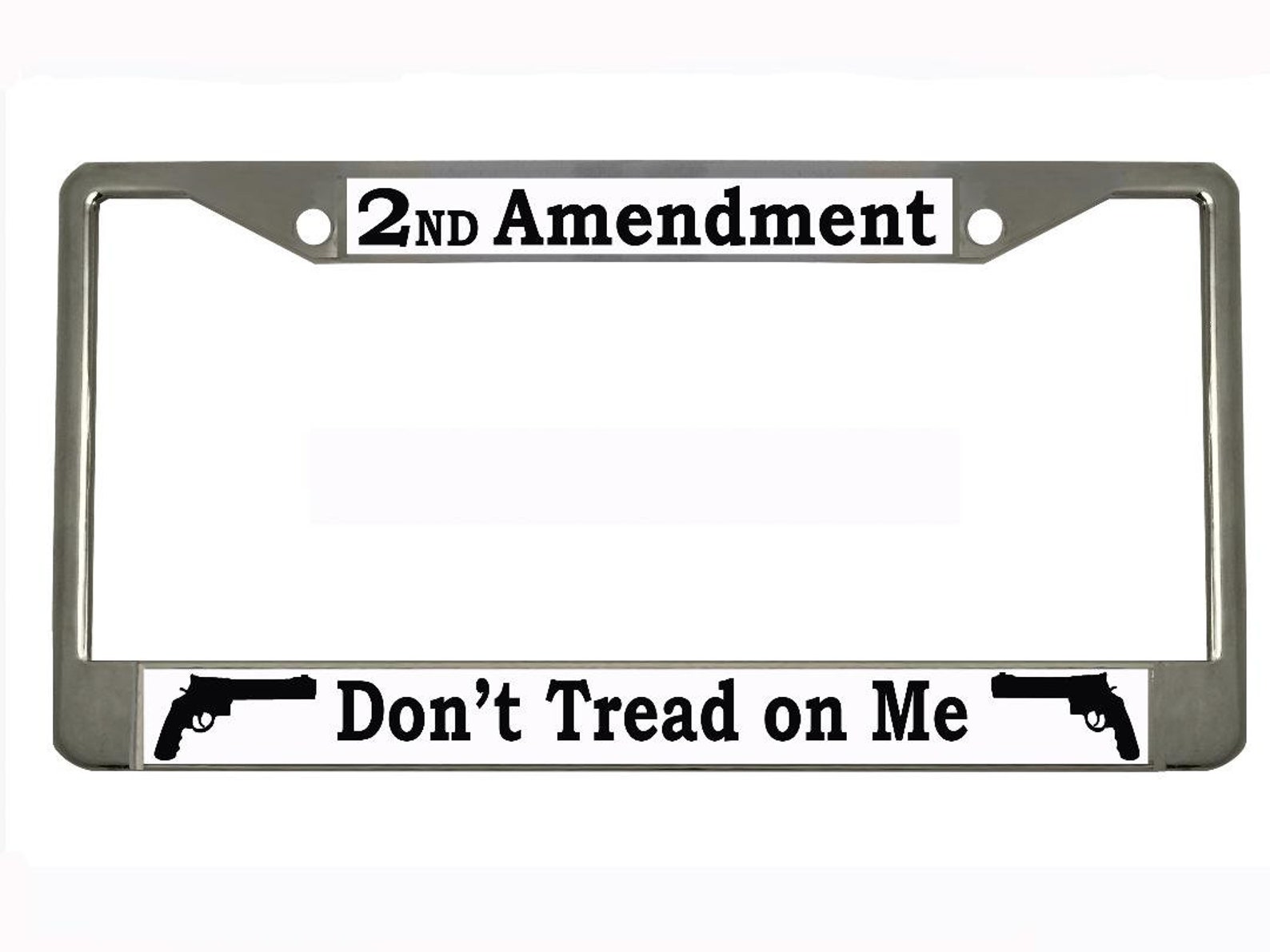 2nd Amendment Design Heavy Duty Metal Car License Plate Frame - Etsy