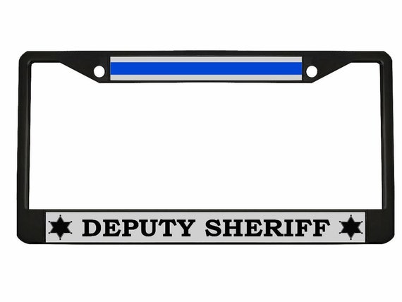 Thin Blue Line Deputy Sheriff Design Heavy Duty Metal Car - Etsy