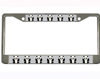 Panda License Plate | Etsy