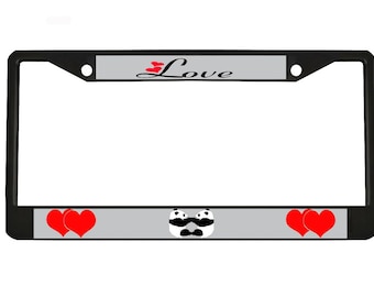 Panda License Plate Frame - Etsy