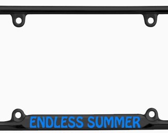 Endless Summer License Plate - Etsy