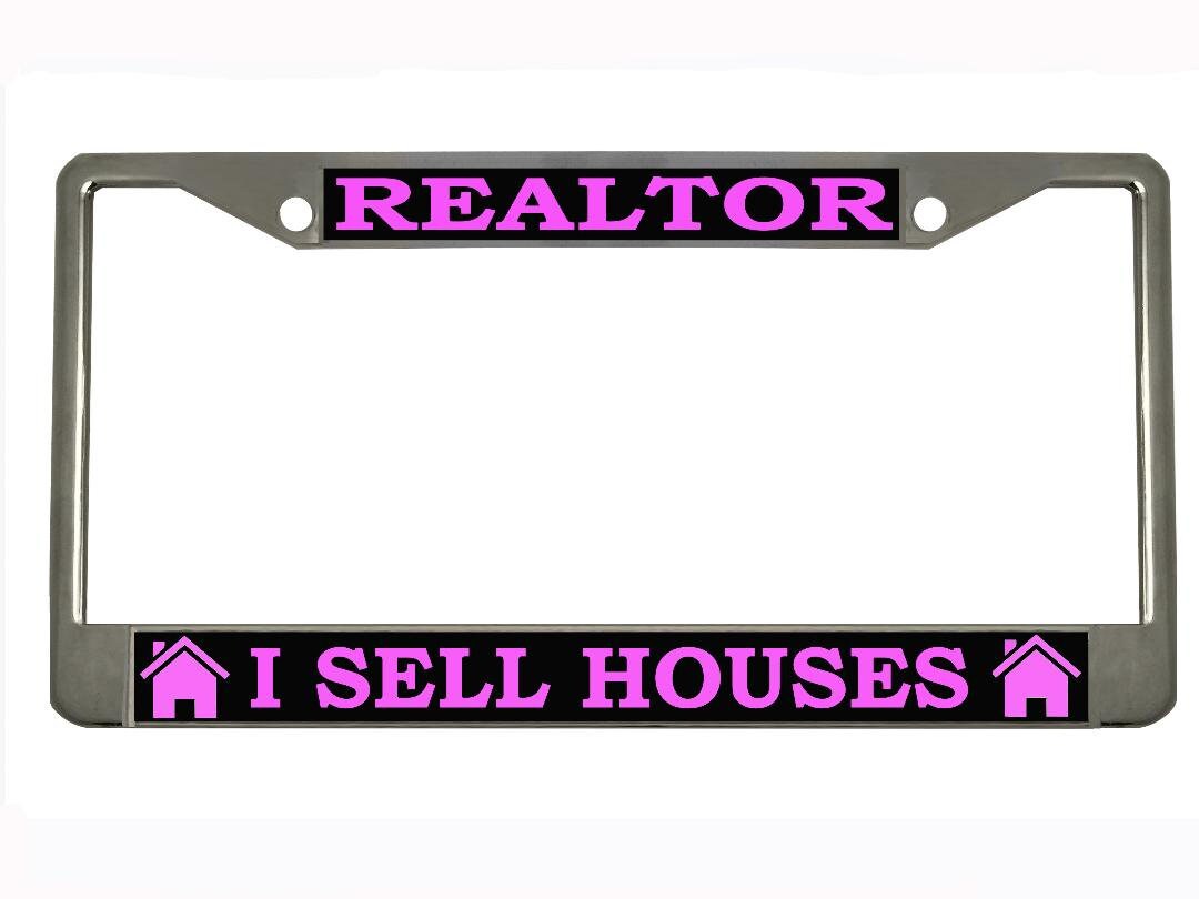 Realtor I Sell House Design Heavy Duty Metal Car License Plate - Etsy