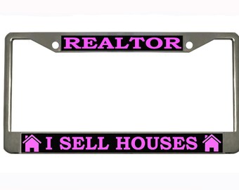 License Plate Realtor | Etsy