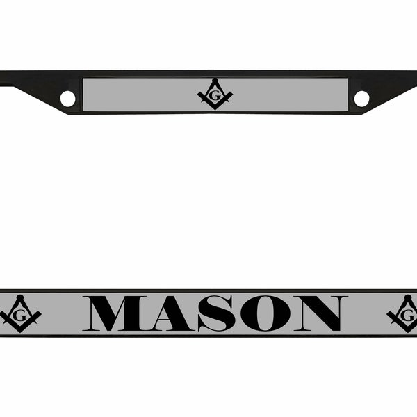 Masonic License Plate Frame - Etsy