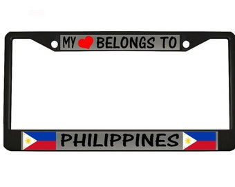 Philippines License Plate Frame - Etsy