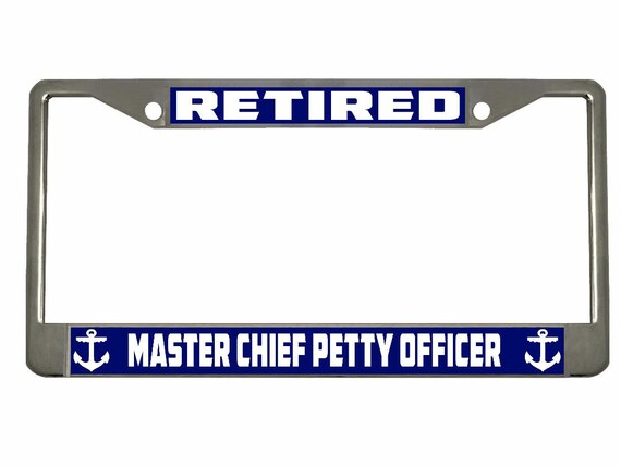 Car Parts & Accessories Retired Master Chief Petty Officer Navy Design ...