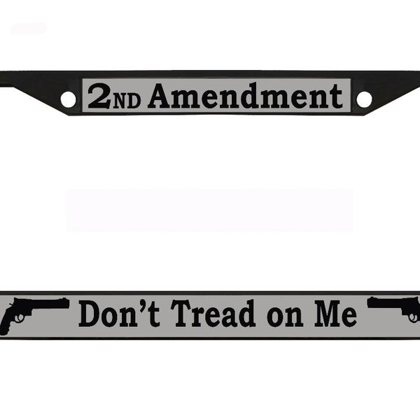 2nd Amendment License Plate - Etsy
