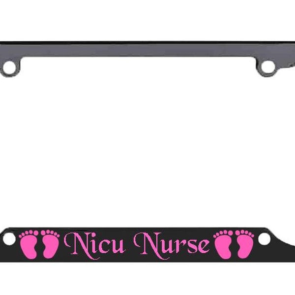 Nurse License Plate Frame - Etsy