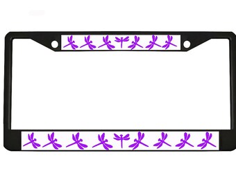 Dragonfly Car Plate - Etsy