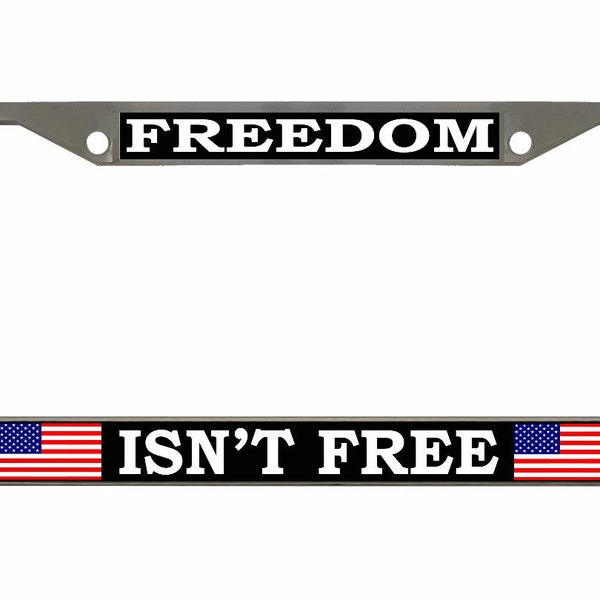Freedom License Plate - Etsy