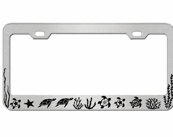 Ocean License Plate Design - Etsy