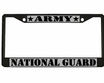 National Guard License Plate Frames - Etsy