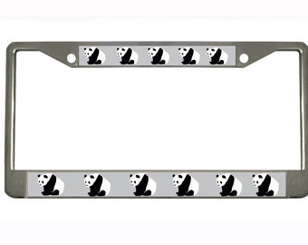 Panda License Plate | Etsy