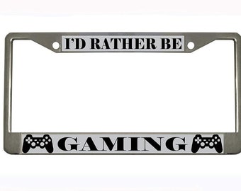 Gaming License Plate - Etsy
