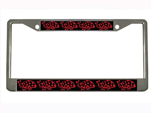 Ladybug Ladybugs Design Heavy Duty Metal Car License Plate | Etsy