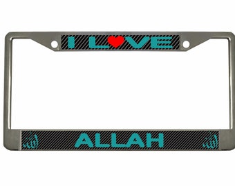 Spiritual License Plate Frame - Etsy