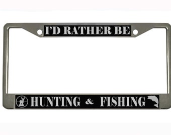 Hunting License Plate Frame | Etsy