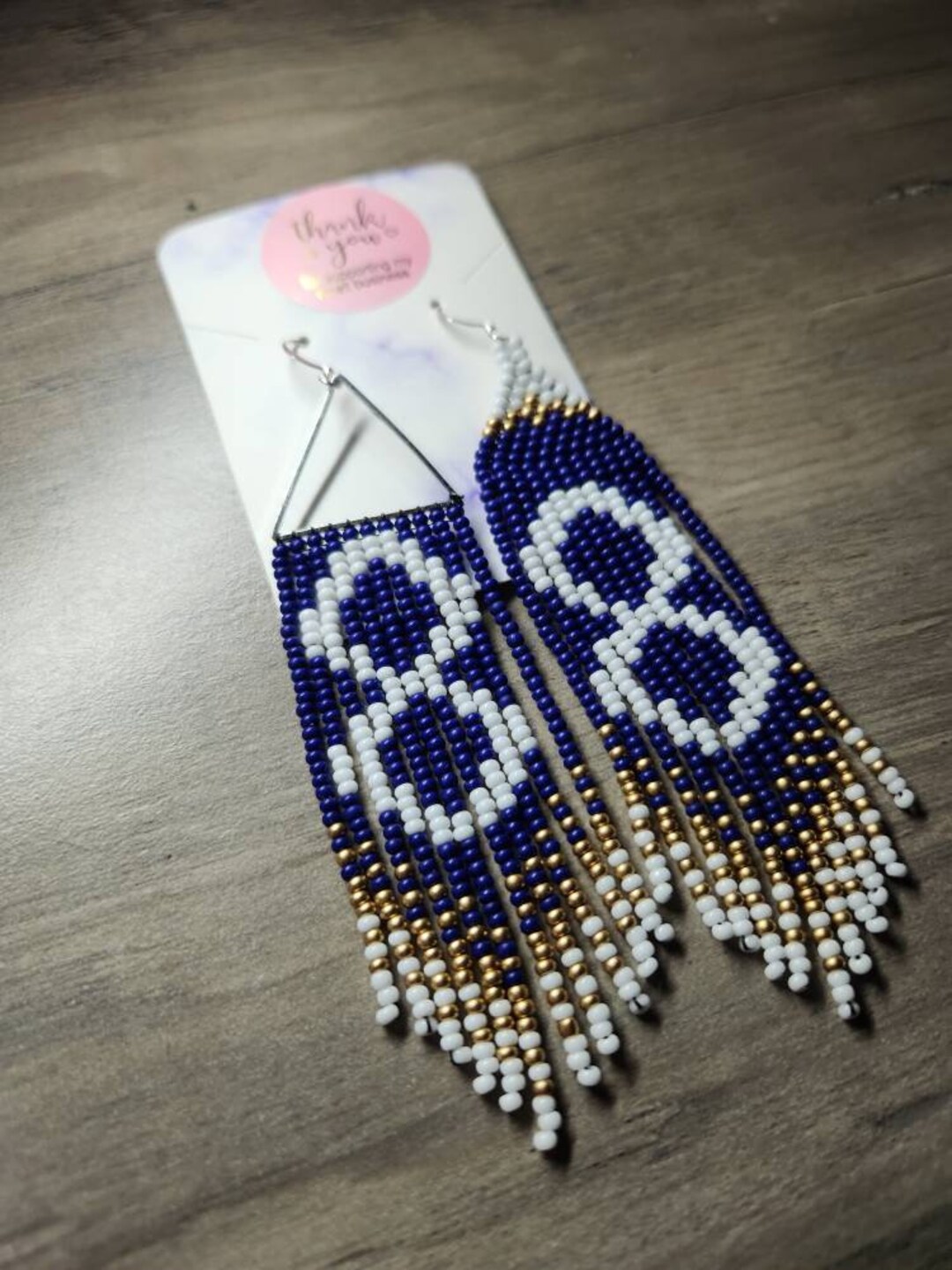 Handmade Metis Flag Earrings - Etsy Canada