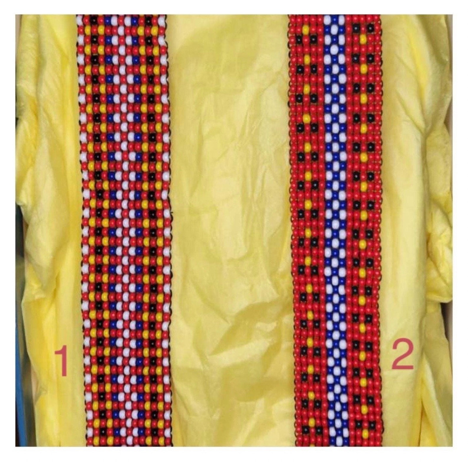 Métis Sash Inspired Bracelets, Come in Two Styles With the Option of ...