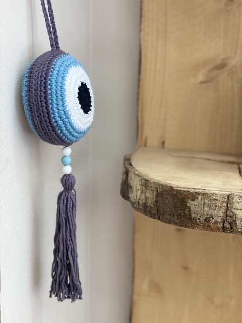 Evil Eye Crochet Pattern Evil Eye Charm Pattern Easy Crochet - Etsy