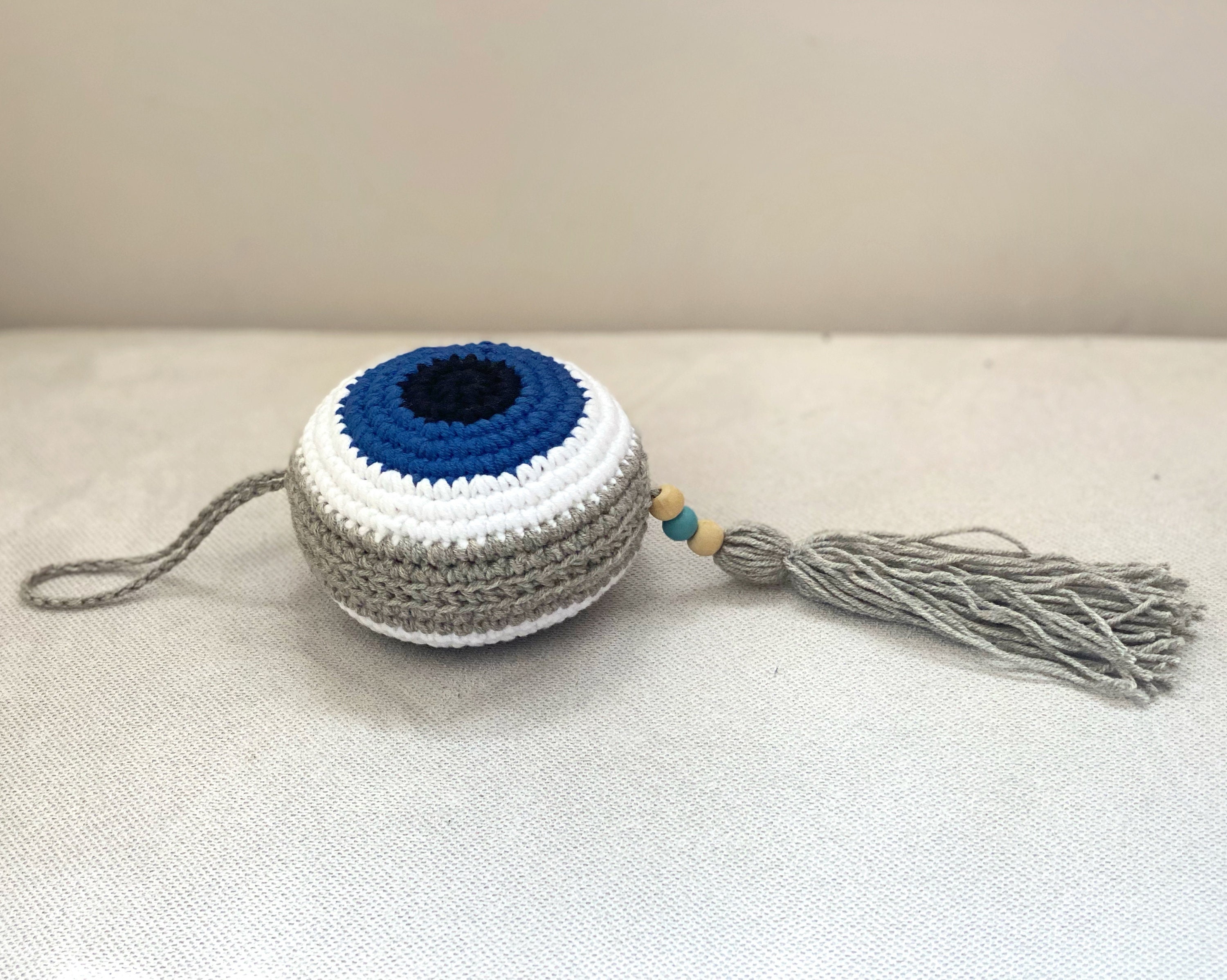 Evil Eye Crochet Pattern, Evil Eye Charm Pattern, Easy Crochet Pattern ...