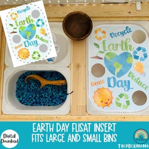 Earth Day Flisat Insert, Flisat Table, Flisat Insert Printable, Flisat ...