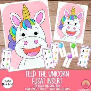 Feed the Unicorn Flisat Inserts, Unicorn Flisat, Flisat Insert ...