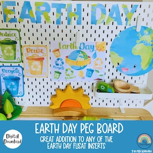 Earth Day Peg Board, Earth Day Posters, Earth Day Preschool, Earth Day ...
