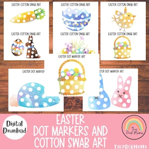 Easter Dot Markers, Preschool Worksheets, Preschool Printable ...