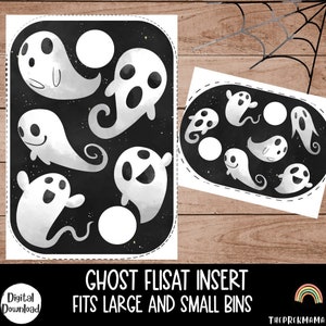 Ghost Halloween Flisat Insert, Halloween Flisat Insert, Flisat Insert ...