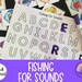 Fishing for Sounds, Activity for Kids, Preschool Letters, Alphabet ...