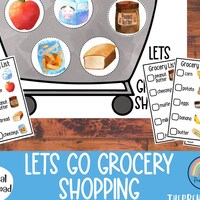 Pretend Play Grocery Market Printable Bundle, Grocery Store Dramatic ...