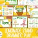 Lemonade Stand Dramatic Play Center and Sensory Activities, DIGITAL ...