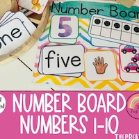 Number Dab Worksheet Fun Number Practice for Pre K Kindergarten ...