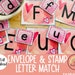 Envelope and Stamp Letter Match, Valentine's Day Preschool Printable ...