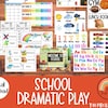 School Store Dramatic Play Printables- Back to School Pretend Play ...