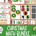 Christmas Math Bundle Christmas Preschool Printable - Etsy