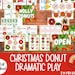 Christmas Donut Dramatic Play, Pretend Play, Classroom Dramatic Play ...