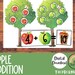 Apple Addition Math Activity Preschool Printable Preschool - Etsy