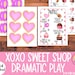 Valentine's Day Dramatic Play XOXO Sweet Shop, Preschool Dramatic Play ...