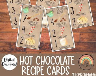 Hot Cocoa Math Sensory Bin - Etsy