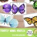 Butterfly Wing Match Preschool Printable Preschool Game | Etsy