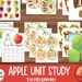Apple Unit Study Preschool Curriculum Preschool Printable - Etsy