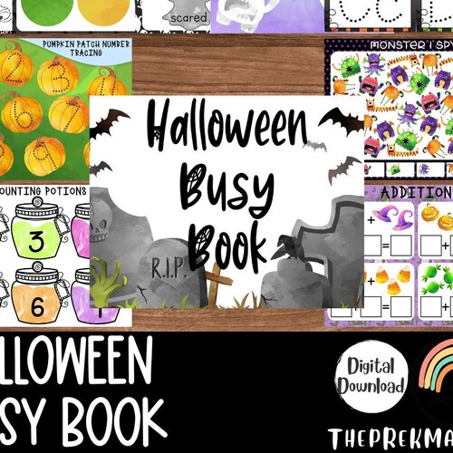 Toddler Busy Book Activity Preschool Learning Homeschool - Etsy