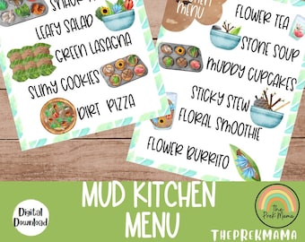 Printable Fairy Potion Mud Kitchen Recipe Cards Enchanting - Etsy