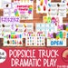 Popsicle Truck Dramatic Play Pretend Play Classroom Dramatic - Etsy