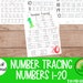 Dino Ten Frame, Numbers 1-10 Count and Match, Montessori Printable ...